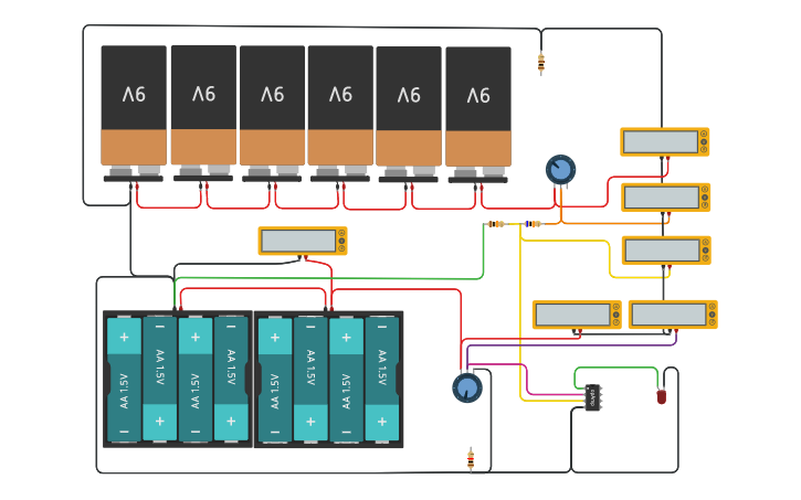 Circuit design Electric Motorcycle Voltage Monitor | Tinkercad