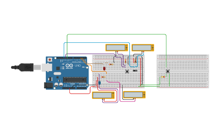Circuit design Copy of Uno_gpio_in_Tidied - Tinkercad