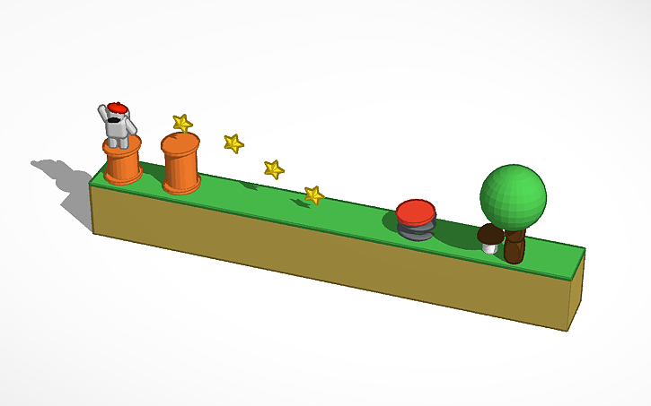 3D design Mario - Tinkercad