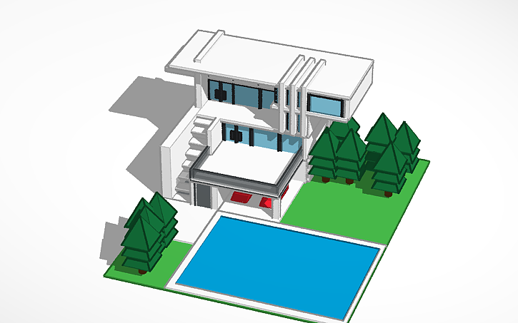 3D design Dream House - Tinkercad