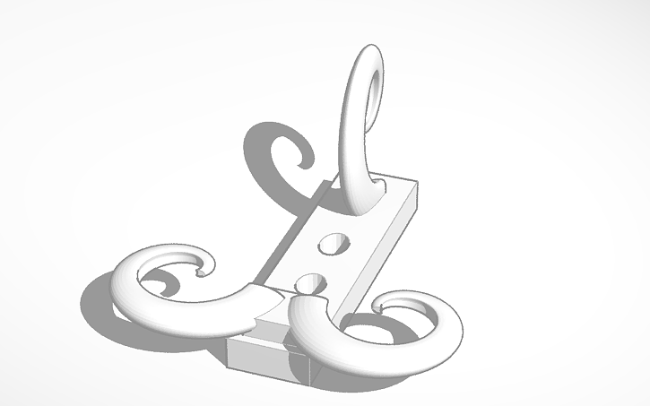 3D design Tasnia's Hook - Tinkercad