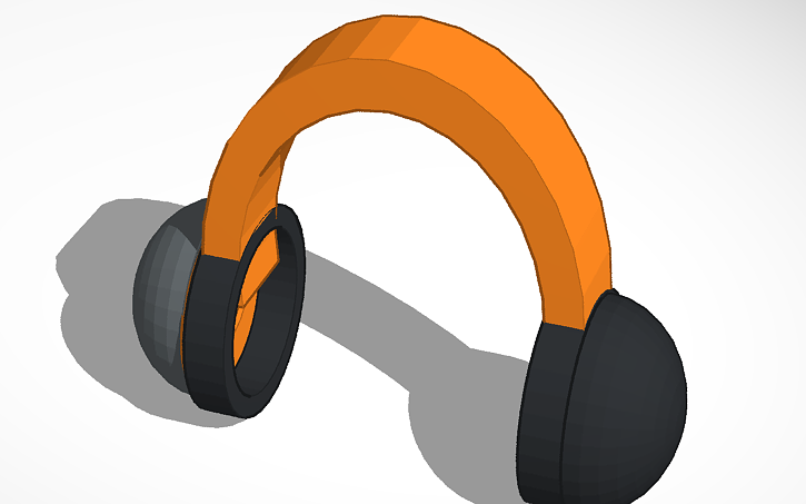 3D design dial headphones | Tinkercad
