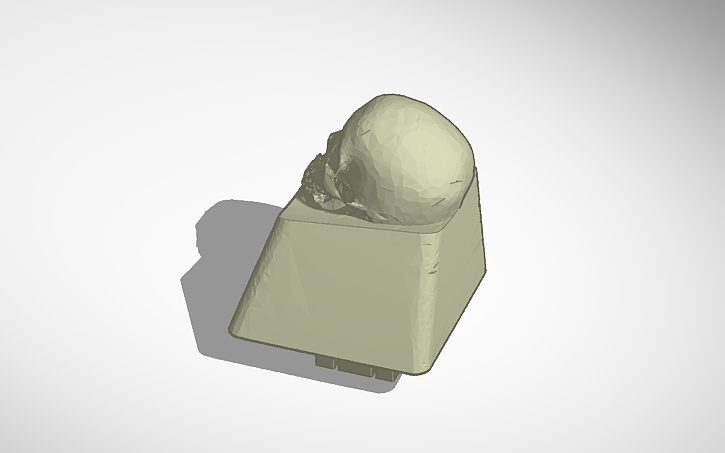 3D design key cap - Tinkercad