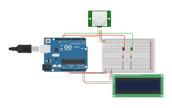 Circuit design 6.3 Figure B, Utilizing A Motion Sensor with LCD Display ...