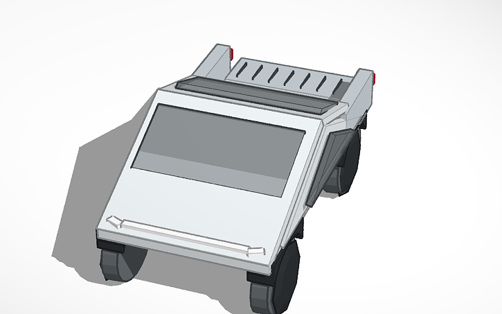 3D design cybertruck - Tinkercad