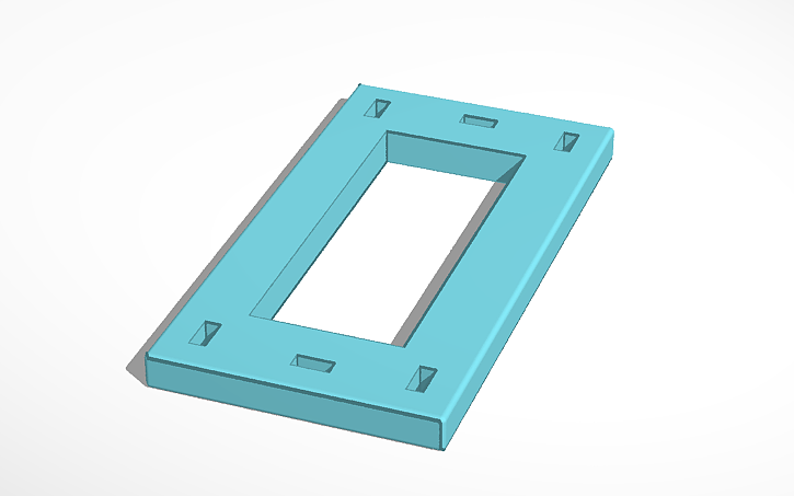 3D design Flat Plate - Tinkercad