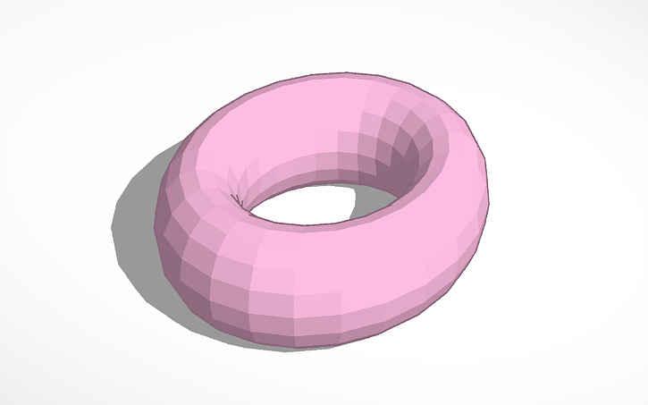 3D design Minecraft Donut | Tinkercad