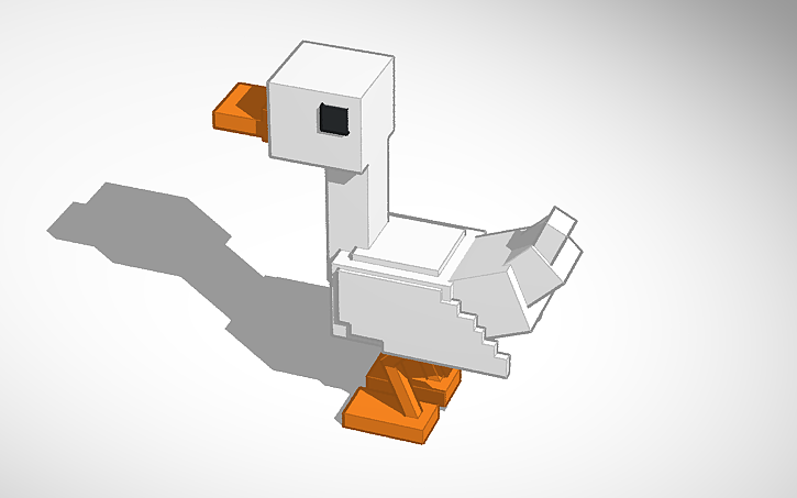 3d Design Duck Tinkercad