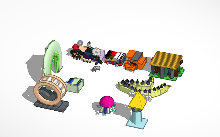 3D design Carnival _ School Project - Tinkercad