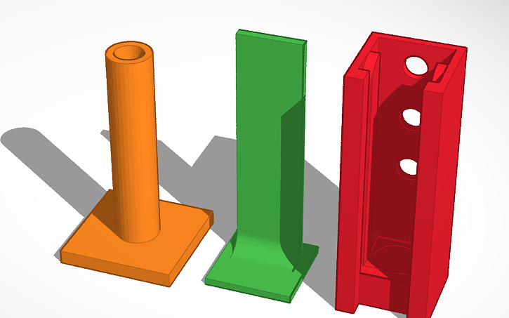 3D design Traffic Light - Tinkercad