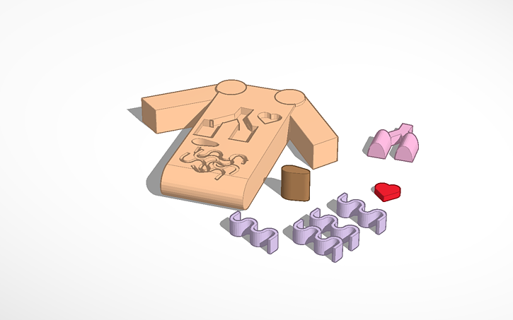 3D design Human body - Tinkercad