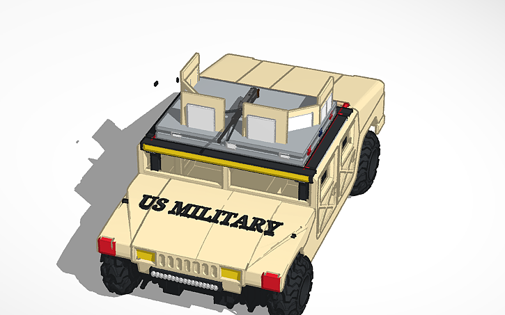 3D design Hummer - Tinkercad