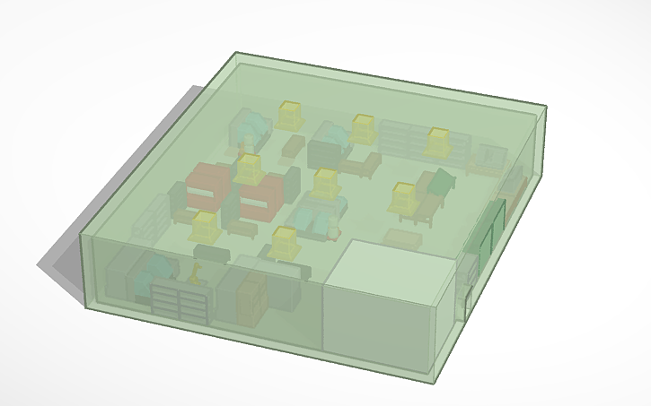 3D design Machine Shop - Tinkercad