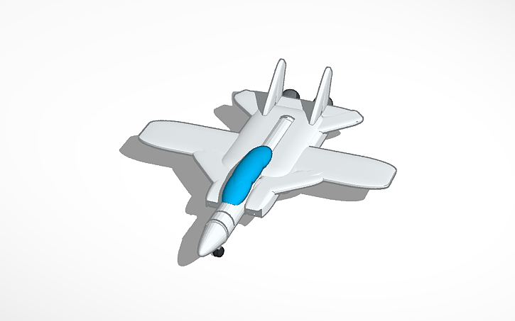 3D design TopGun F-14 Tomcat - Tinkercad