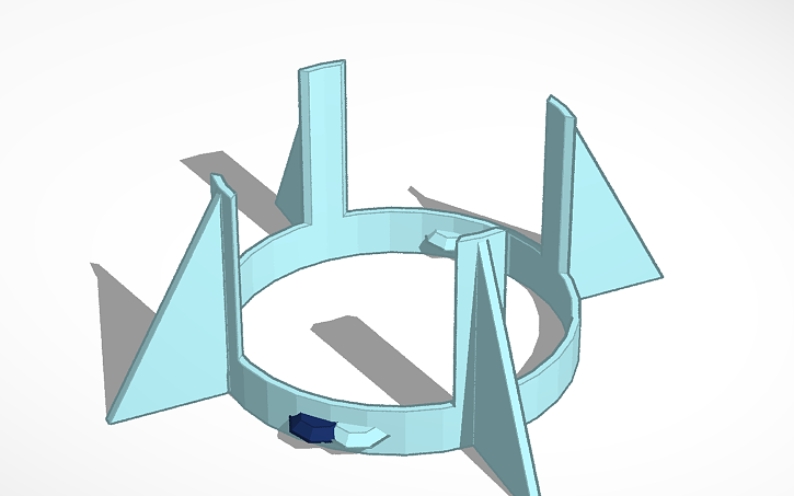 3D design Anjali's Rocket Fins - Tinkercad