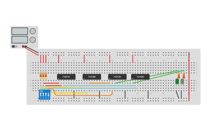 Circuit design Circuito 3 Pull up | Tinkercad