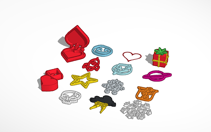 3D design Charms - Tinkercad