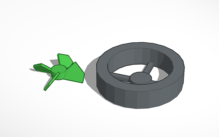 3D design arc reactor - Tinkercad