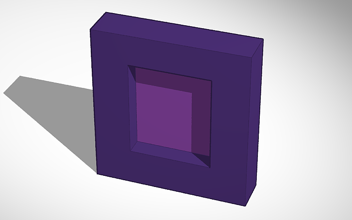 3D design Minecraft Nether Portal (Printable) - Tinkercad