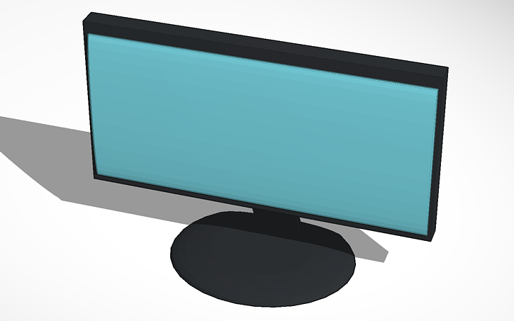 3D design HP Desktop Monitor | Tinkercad