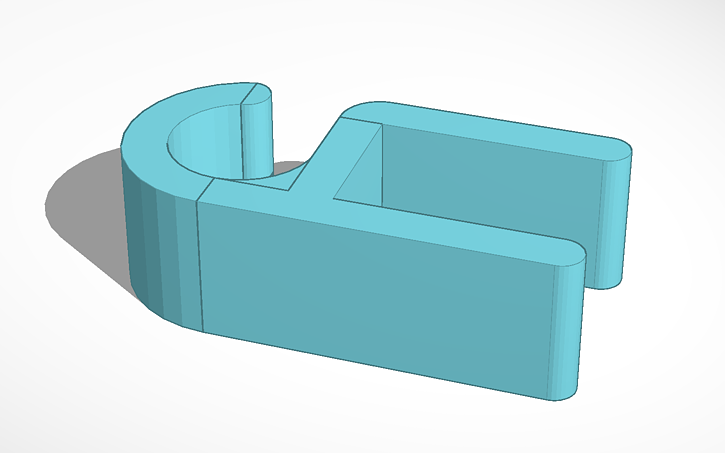 3D design Optimized Cable holder | Tinkercad
