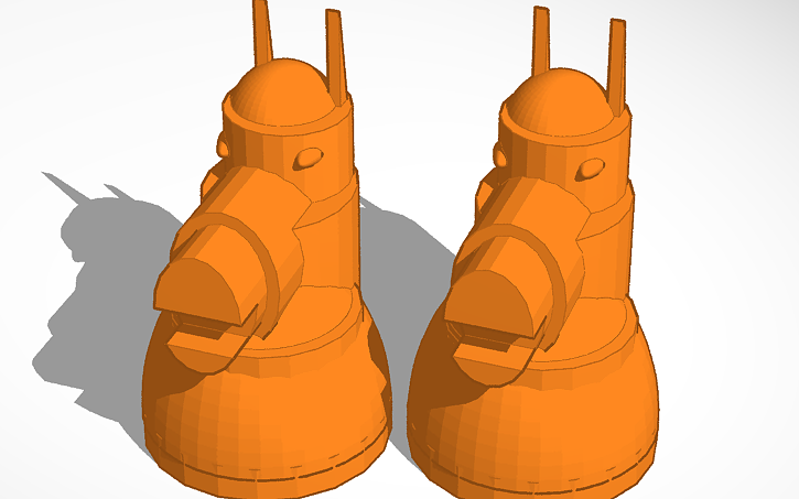 3D design knights - Tinkercad
