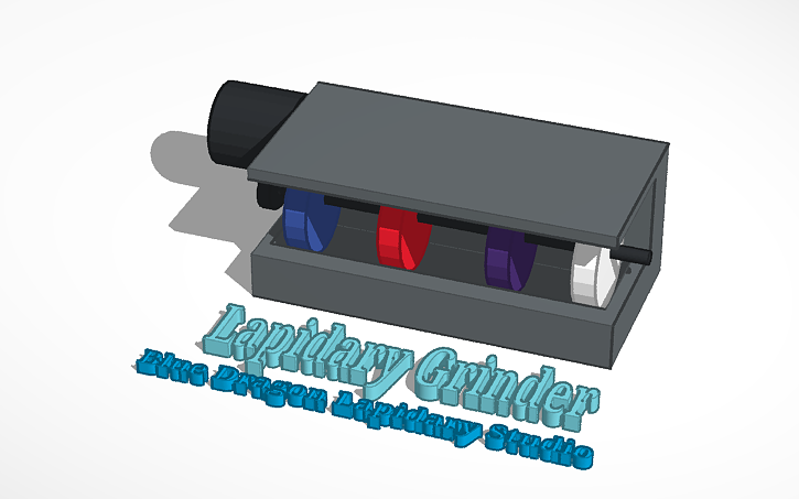 3D design Lapidary Grinder by Blue Dragon Lapidary - Tinkercad