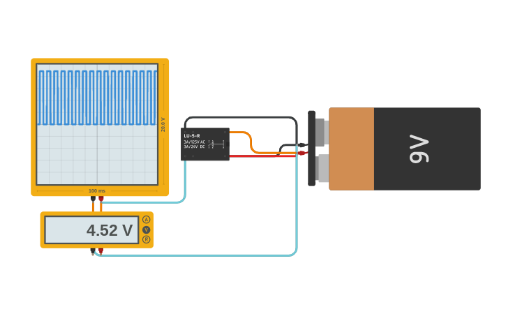 Circuit design Frequency Generator - Tinkercad