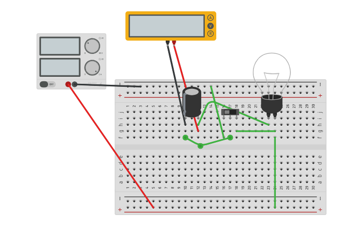 Circuit design Tinkercard 5 - Tinkercad