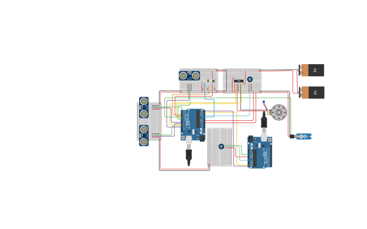 Circuit design drive project 8058 - Tinkercad