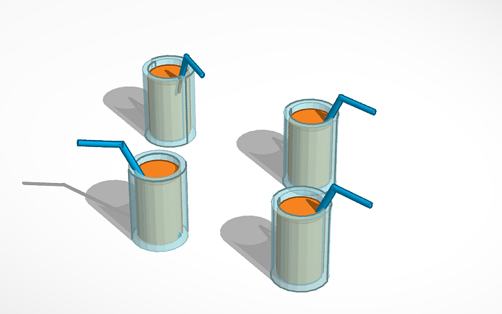 3D design juice - Tinkercad