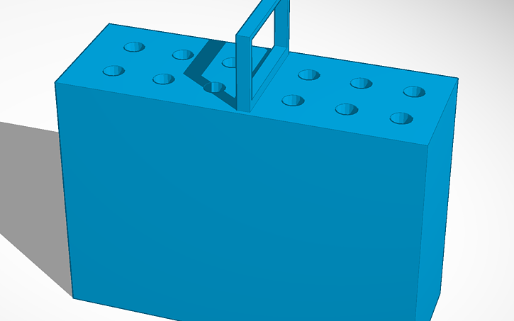 3D design Pencil Holder | Tinkercad