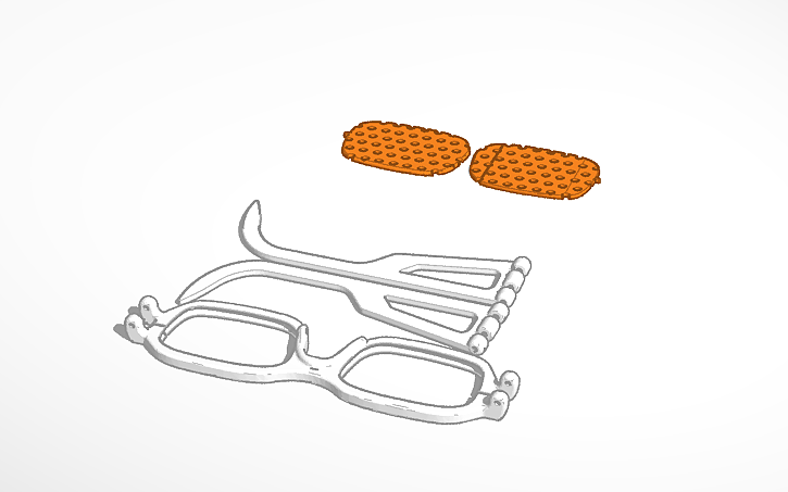 3D design Glasses - Tinkercad