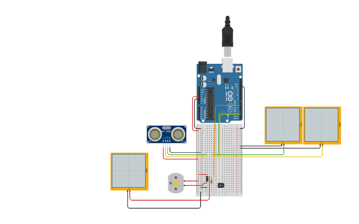 Circuit design MINI PROJET | Tinkercad