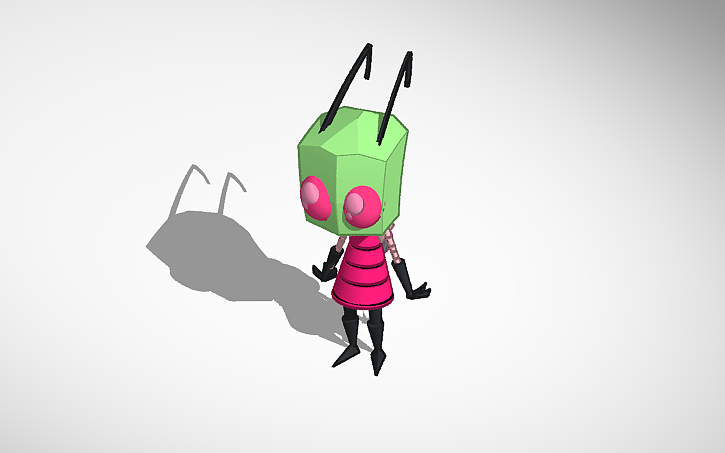 3D design Zim [Invader Zim] - Tinkercad