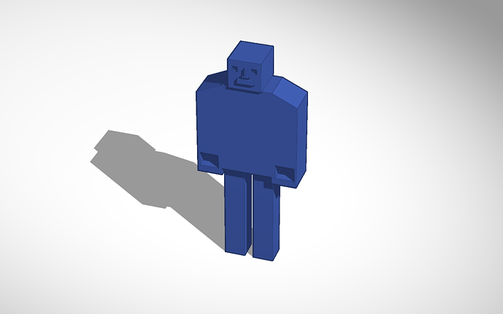 3D design Human Figure - Tinkercad