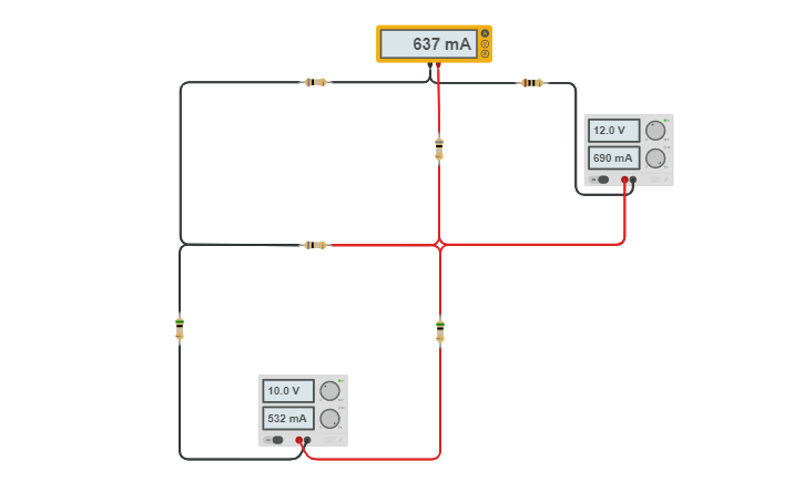 Circuit Design Ammeter Tinkercad