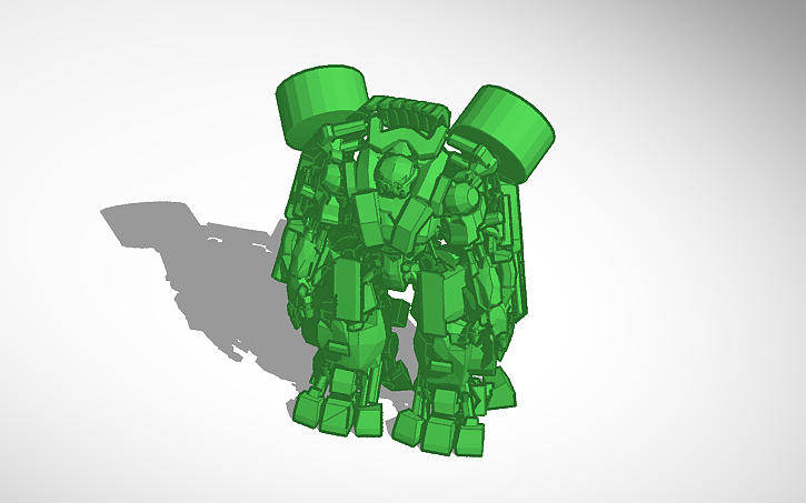 3D design Transformers longhaul - Tinkercad