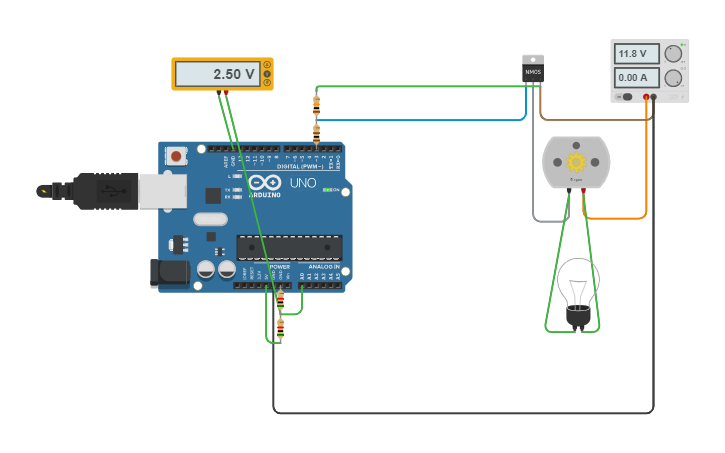 Circuit Design Pwm Motor Tinkercad
