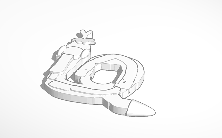 3D design snake - Tinkercad