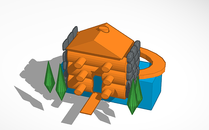 3D design shed | Tinkercad