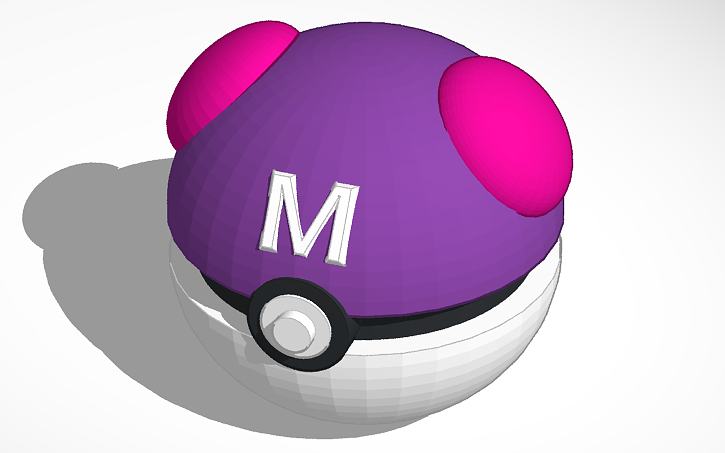 3D design Master Ball | Tinkercad