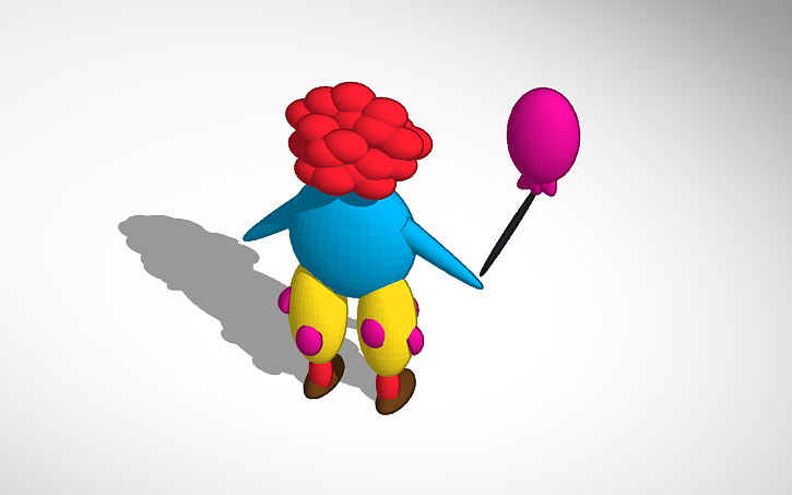 3D design Clown van Anne | Tinkercad