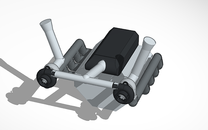 3d Design Twin Turbo V8 Tinkercad