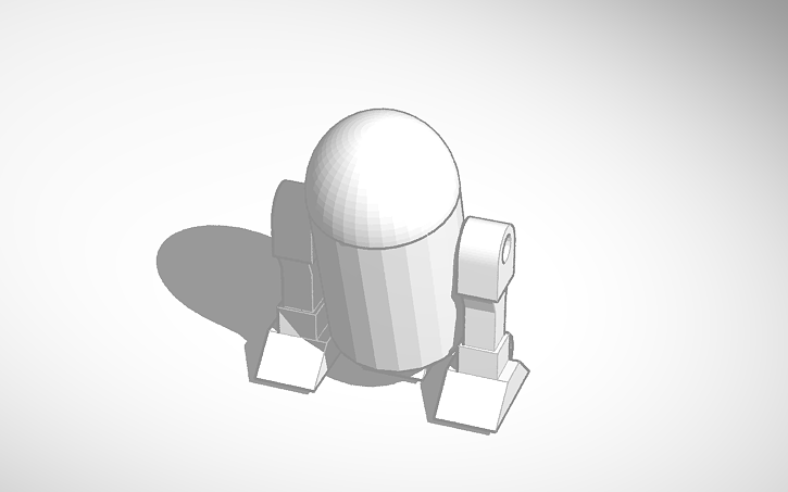 3D design R2D2 | Tinkercad