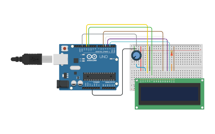 Circuit design Hello World - Tinkercad