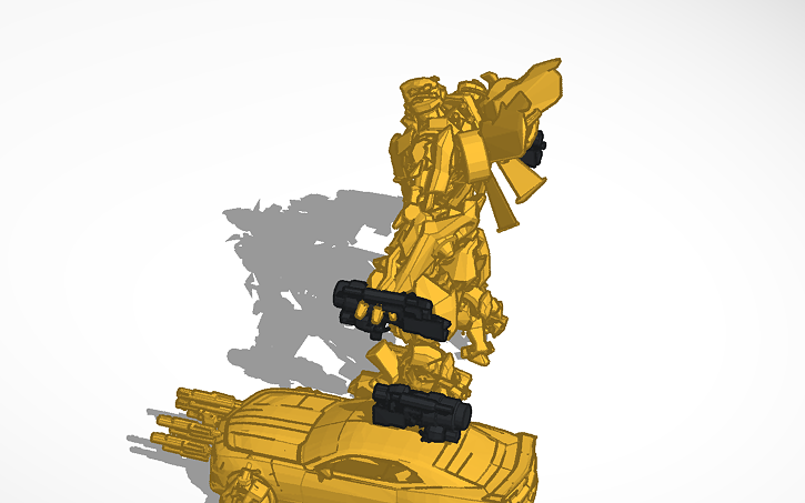 3D design BUMBLEBEE | Tinkercad