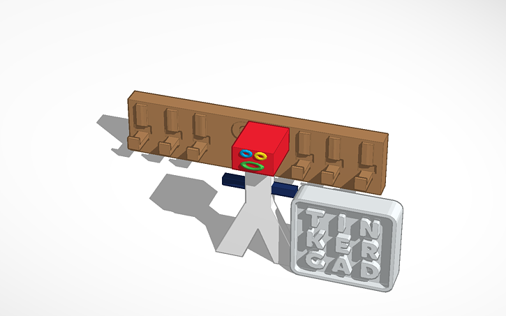 3D design Everest Coat Hanger - Tinkercad