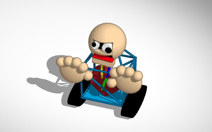 3D design Baldi - Tinkercad