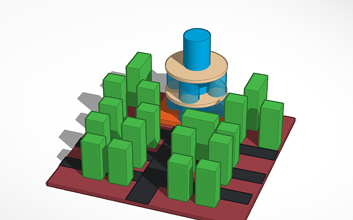 3D design Alien city | Tinkercad